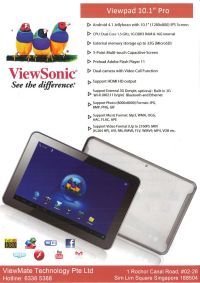ViewSonic tablets - page 1 Brochures from PC Show 2013 Singapore on ...