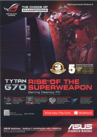 ASUS gaming desktops Brochures from IT Show 2014 Singapore on Tech Show ...