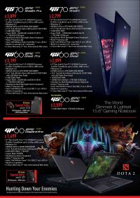 MSI - Page 3 Brochures from PC Show 2014 Singapore on Tech Show Portal ...