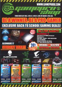 GameProSG - Page 2 Brochures from SG Tech Show Singapore on Tech Show Portal - HardwareZone.com.sg