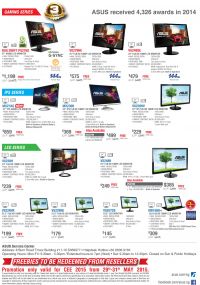 ASUS Monitors - Page 2 Brochures from CEE 2015 Singapore on Tech Show ...