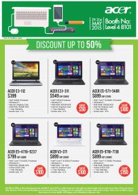 Acer - Newstead Brochures from CEE 2015 Singapore on Tech Show Portal ...