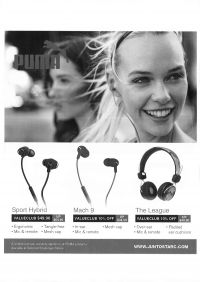 Puma headphones Brochures from COMEX 2015 Singapore on Tech Show Portal ...