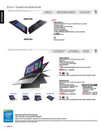 ASUS Transformer Book Brochures from IT SHOW 2015 Singapore on Tech ...