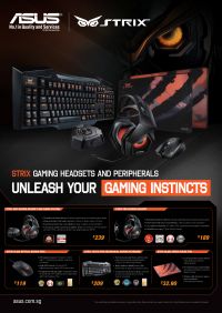 ASUS ROG Strix Brochures from IT SHOW 2015 Singapore on Tech Show ...