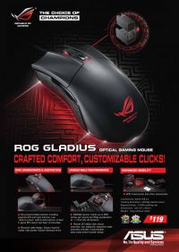 ASUS ROG Gladius Brochures from IT SHOW 2015 Singapore on Tech Show ...