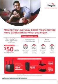 Singtel Fibre - page 4 Brochures from IT SHOW 2015 Singapore on Tech ...