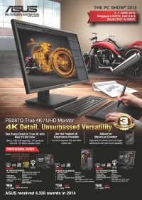 ASUS Monitors - Page 1 Brochures from PC Show 2015 Singapore on Tech ...