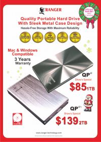 Ranger External HDD Brochures from SITEX 2015 Singapore on Tech Show ...