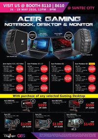 Acer Gaming Notebooks, Desktops, Monitors Brochures from CEE Show 2016 ...