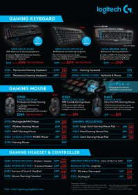 Logitech G - Pg 2 Brochures from COMEX 2016 Singapore on Tech Show ...