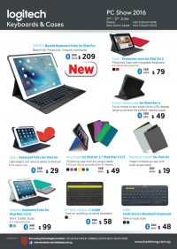 Logitech Keyboards & Cases Brochures from PC Show 2016 Singapore on ...