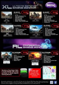 BenQ Gaming Monitors Brochures from PC Show 2016 Singapore on Tech Show ...