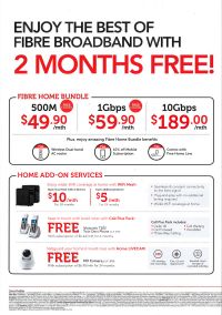 SingTel page 2 Brochures from PC Show 2016 Singapore on Tech Show ...