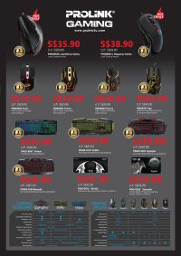 Prolink Gaming Brochures from SITEX 2016 Singapore on Tech Show Portal ...