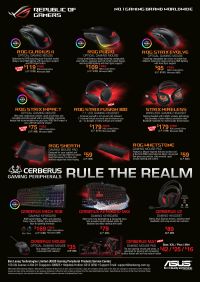 ASUS ROG Gaming Gear - Pg 2 Brochures from CEF 2017 Singapore on Tech ...