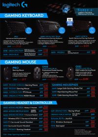 Logitech G - Pg 2 Brochures from COMEX SHOW 2017 Singapore on Tech Show ...
