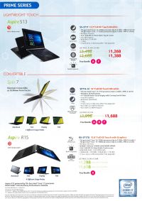 Acer - page 3 Brochures from IT Show 2017 Singapore on Tech Show Portal - HardwareZone.com.sg