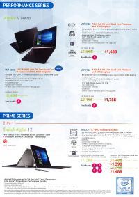 Acer - page 4 Brochures from IT Show 2017 Singapore on Tech Show Portal - HardwareZone.com.sg