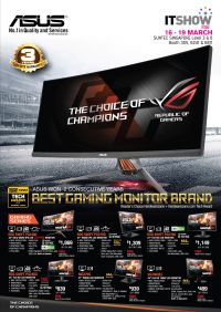 ASUS Monitors - Pg 1 Brochures from IT Show 2017 Singapore on Tech Show ...