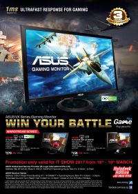 ASUS Monitors - Pg 2 Brochures from IT Show 2017 Singapore on Tech Show ...