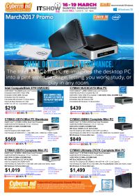 Intel NUC systems Brochures from IT Show 2017 Singapore on Tech Show ...