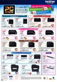 Brother printers Brochures from PC Show 2017 Singapore on Tech Show ...