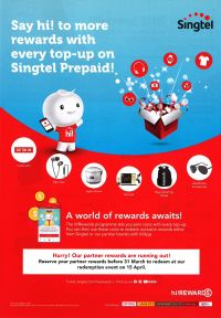 Singtel Prepaid - Pg 3 Brochures from IT Show 2018 Singapore on Tech ...