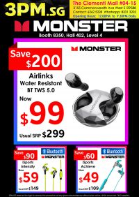 Monster Brochures from CEE 2019 on Tech Show Portal - HardwareZone.com.sg