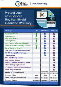 Star Shield - pg 2 Brochures from CEE 2019 on Tech Show Portal ...