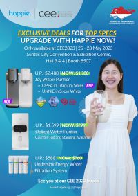 Happie Water Purifiers brochures from HardwareZone's Tech Show Portal ...