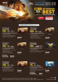 ASUS TUF Gaming Monitors brochures from HardwareZone's Tech Show Portal ...