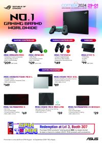 ASUS Gaming Gear Pg.3 brochures from HardwareZone's Tech Show Portal ...