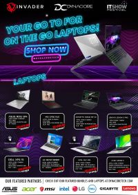 Dynacore notebooks brochures from HardwareZone's Tech Show Portal - HardwareZone.com.sg