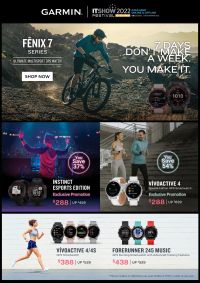 Garmin smartwatch brochures from HardwareZone's Tech Show Portal ...