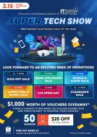 Shopee Tech Show offers - Pg1 brochures from HardwareZone's Tech Show ...