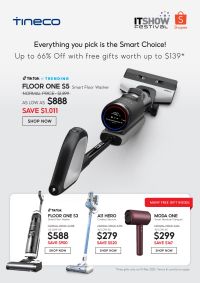 Tineco Flyer brochures from HardwareZone's Tech Show Portal ...