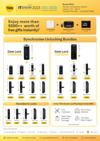 Yale door locks brochures from HardwareZone's Tech Show Portal ...