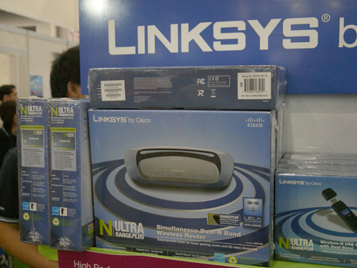 Linksys by Cisco and Logitech Booths : Sitex 2009 - Show Floor Coverage ...