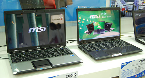 Classic and Gaming Notebooks : Slim and Windy - MSI @ Computex 2009 ...