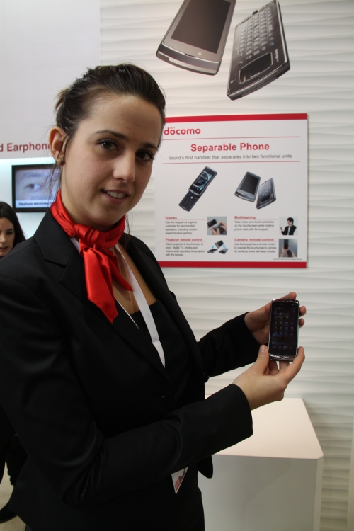 NTT DoCoMo : MWC 2010 - Show Floor Coverage - HardwareZone.com.sg