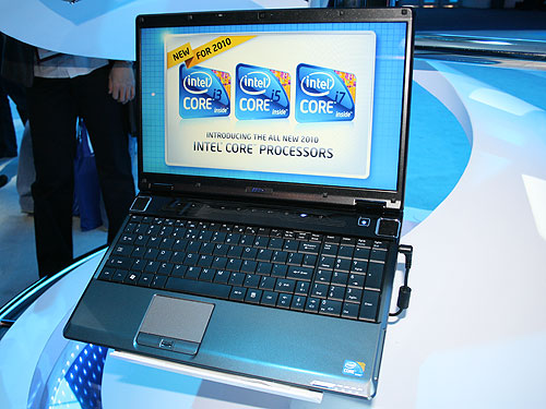 New Notebooks Based on Core i5 and i7 : CES 2010: Intel Brings 32nm to ...