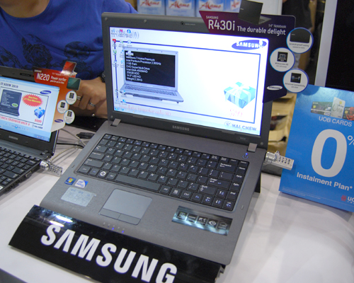 Samsung's Booth Part 2 : IT Show 2010 Coverage - Part 1 - HardwareZone ...