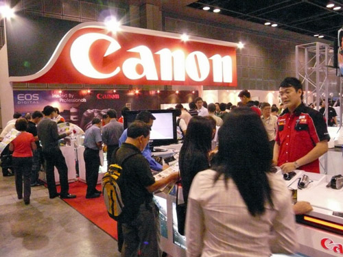 BenQ and Canon Booths : Comex 2008 Cometh! - Part 1 - HardwareZone.com.sg