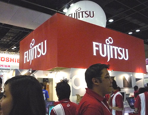 FujiFilm, Fujitsu and Imation Booths : IT Show 2008 - The Complete ...