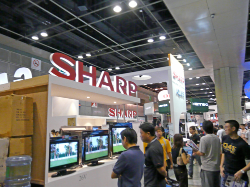 Sandisk, Sharp and Wacom Booths : IT Show 2008 - The Complete Coverage ...