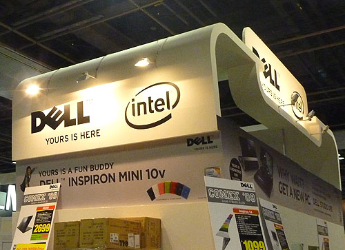 Compaq and Dell Booths : The Mega Comex 2009 Coverage - Part 1 *Video ...