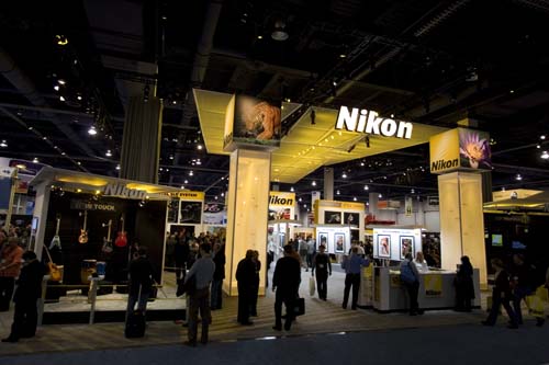 Nikon's Booth : PMA 2008 - The Full Coverage - HardwareZone.com.sg