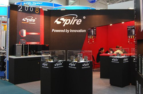Sparkle and Spire Booths : Computex 2008 - Part 4 - HardwareZone.com.sg