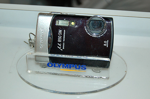 Olympus' Booth : Sitex 2008 - The Complete Coverage - HardwareZone.com.sg